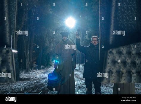 Nosferatu From Left Nicholas Hoult Cinematographer Jarin Blaschke