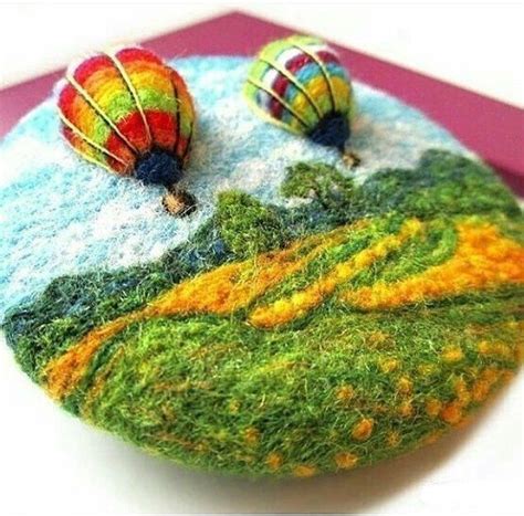 Шерсть. 3D. Необычно и красиво #из_шерсти #идеи_для_рукоделия ...