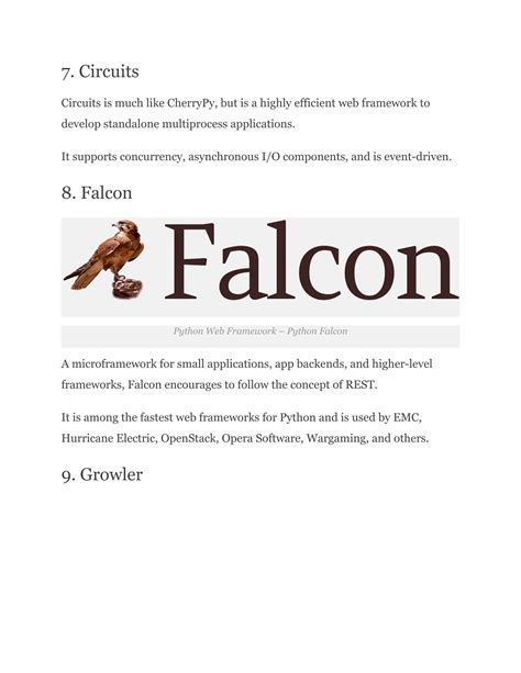 Python Web Framework A Detailed List Of Web Frameworks In Python Pdf