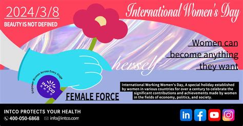 Intco Medical On Linkedin Intcomedical Iwd Womens Womenpower