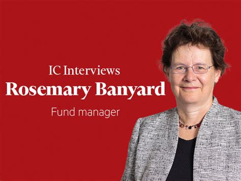 Ic Interviews Small Cap Stockpicker Rosemary Banyard Judith Mackenzie