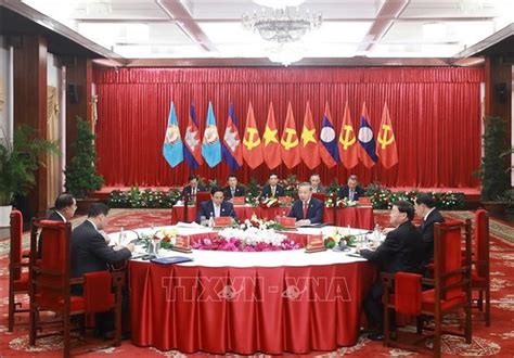 Vietnam Laos Cambodia Fortify Ties In New Development Phase