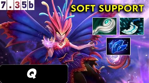 Q Dark Willow Soft Support Dota 2 Patch 735b Pro Pub Gameplay Youtube