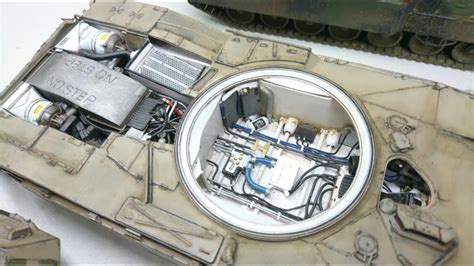 Siêu Xe Tank M1 Abrams Super Detail M1 Abrams Full Interior Model Kit