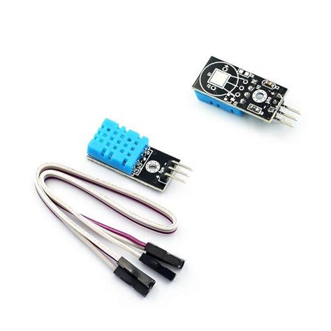โมดูล Dht11เซ็นเซอร์อุณหภูมิและความชื้นแบบดิจิตอลสำหรับ Arduino Diy Kit Th