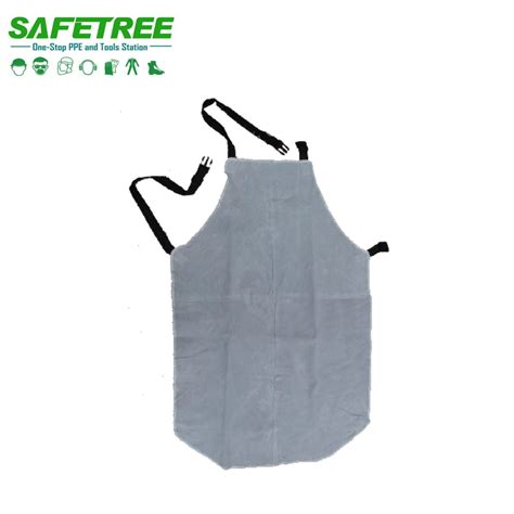 Ce En11611 Heat Resistant Safety Welding Cow Split Leather Apron Welder
