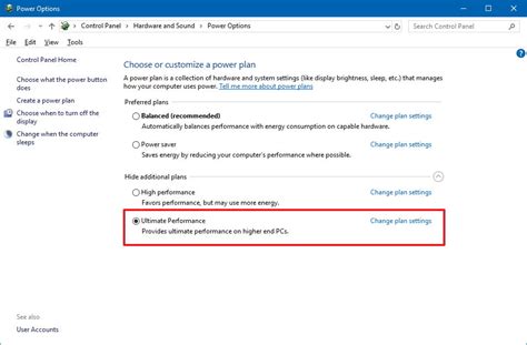 How To Enable Ultimate Performance Power Mode On Windows 10 Pureinfotech