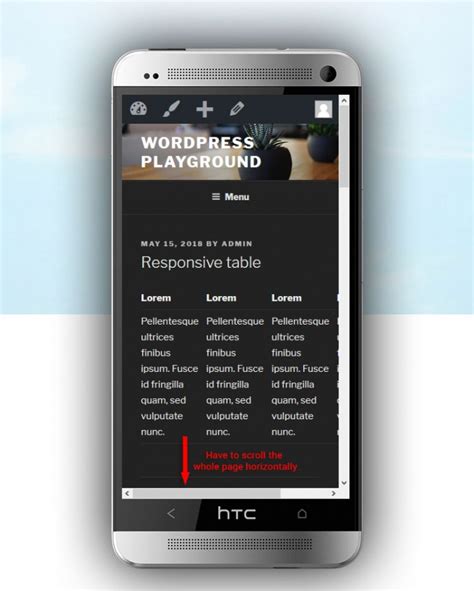 How To Make A Table Responsive In Wordpress Without A Plugin Themeskills
