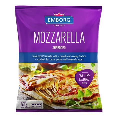 Emborg Shredded Cheese Mozzarella Ntuc Fairprice
