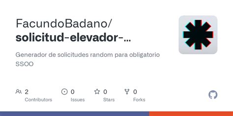 GitHub FacundoBadano Solicitud Elevador Generator Generador De