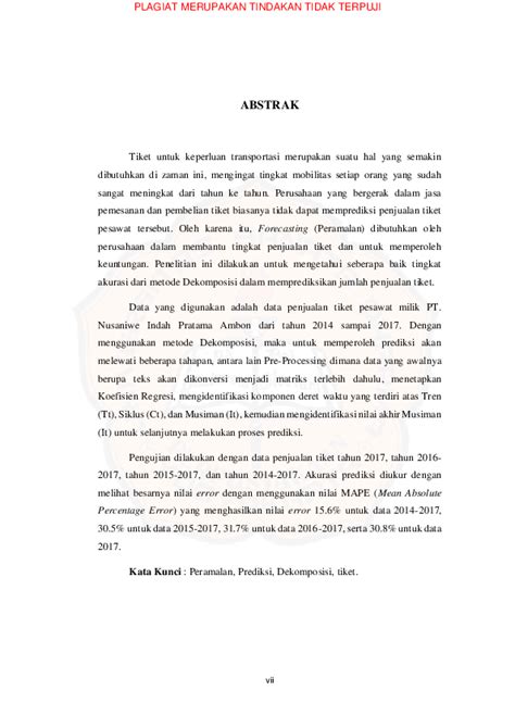 Pdf Penerapan Data Mining Untuk Prediksi Jumlah Penjualan Tiket