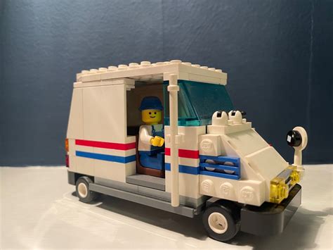 Lego Moc Usps Mail Truck Mail Truck Lego Moc Lego