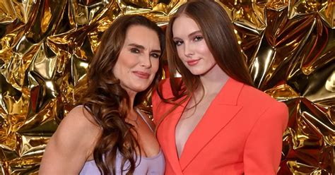 Brooke Shields Mini Me Daughter Wears Her Dress To Premiere