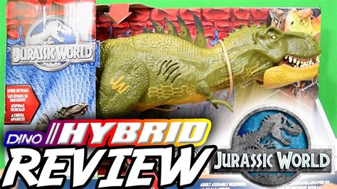 Jurassic World® Dino Hybrid T Rex Unboxing And Review Hasbro