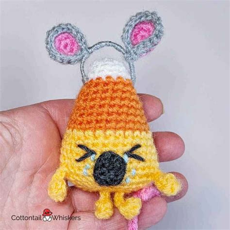 Indulgent Amigurumi Halloween Candy Corn Crochet Pattern Cottontail