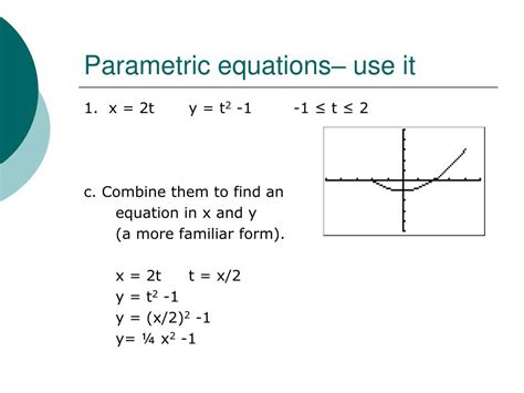 Ppt Plane Curves And Parametric Equations Powerpoint Presentation