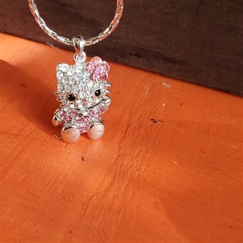 Jewelry Hello Kitty Rhinestone Necklace Poshmark