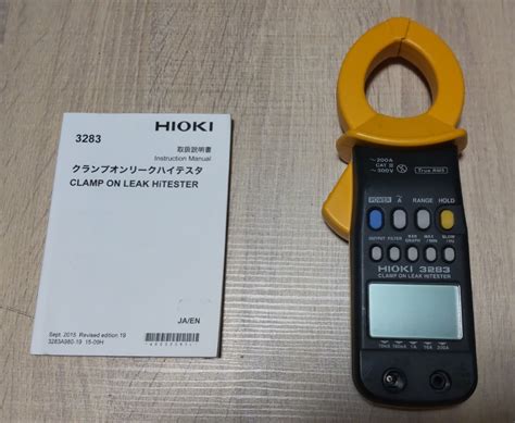 Yahooオークション Hioki クランプオンリークハイテスター