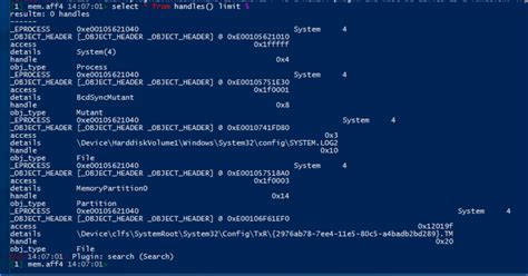 rekall memory analysis framework for windows linux and mac osx
