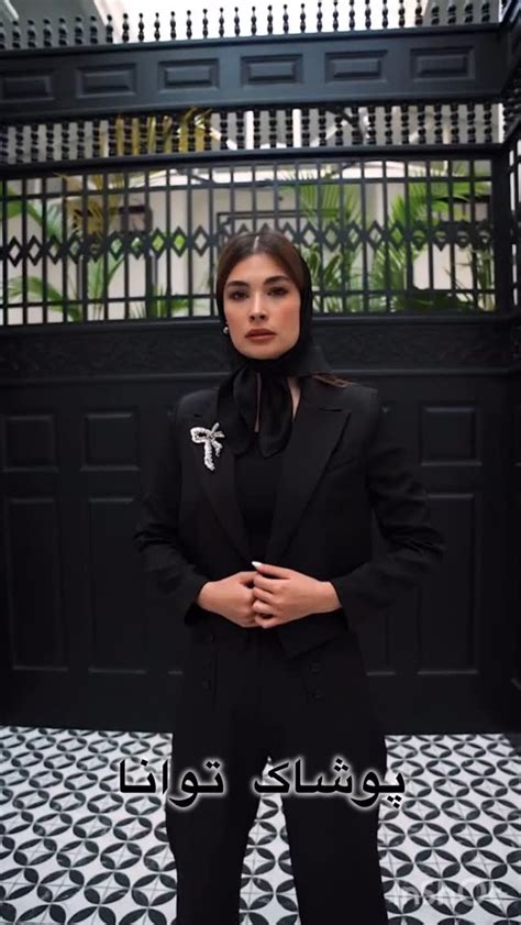 Poshaktavana ‎کالکشن جدید نوروز۱۴۰۴ جلیغه دامن ساتن رنگ بندی مشکی