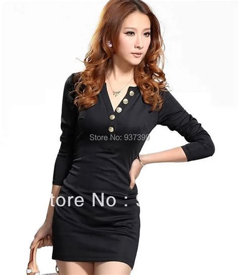 New 2015 Women Sexy Girl Dress Fashion Spring Autumn Long Sleeve Brief
