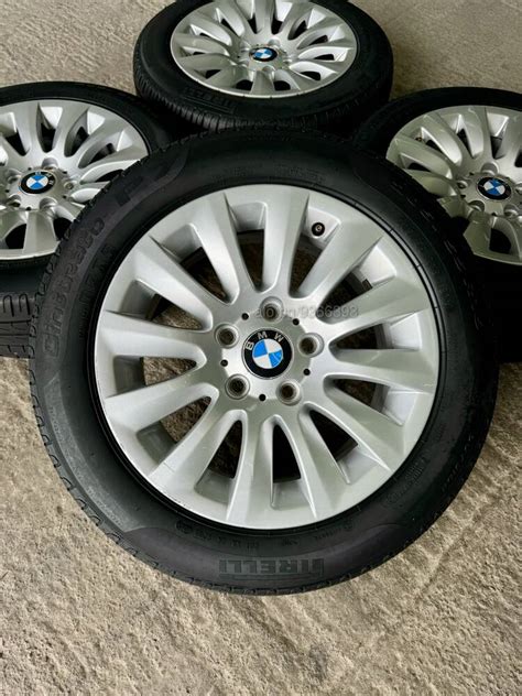 Джанти с летни гуми 16ц от Bmw 3 серия е90 Face Гуми с джанти 4 бр