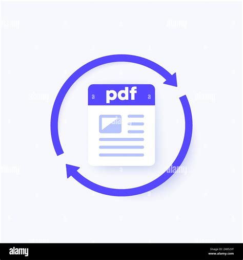 convert to pdf document vector icon stock vector image and art alamy