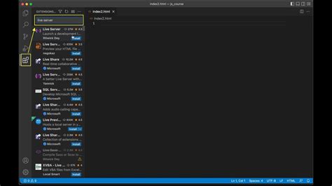 使用 Vs Code 開啟本機端網站使用 Live Server 套件 Youtube