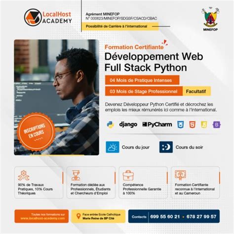 Formation En Développement Web Avec Php Et Mysql Localhost Academy