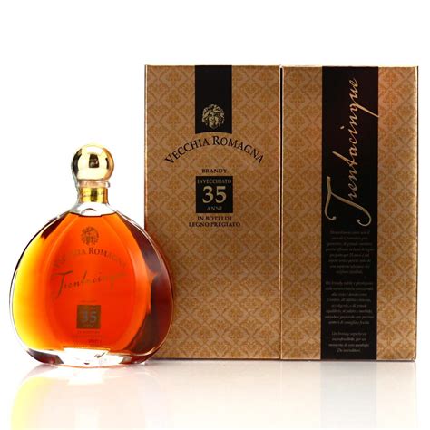Vecchia Romagna 35 Year Old Trentacinque Brandy Whisky Whisky Auctioneer