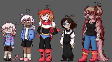 Ocs As Undertale Characters 3 By Saylumsquid On Deviantart
