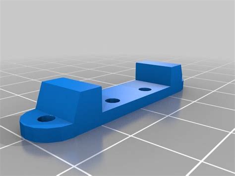 Microswitch Holder By Rgthane Thingiverse Stl File 3d Print Model In