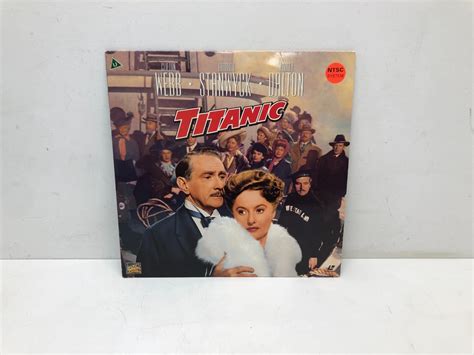 Titanic 1953 Laser Disc Ntsc