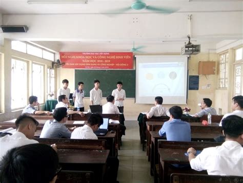 Giới thiệu hoạt động Sinh viên NCKH ĐHXD