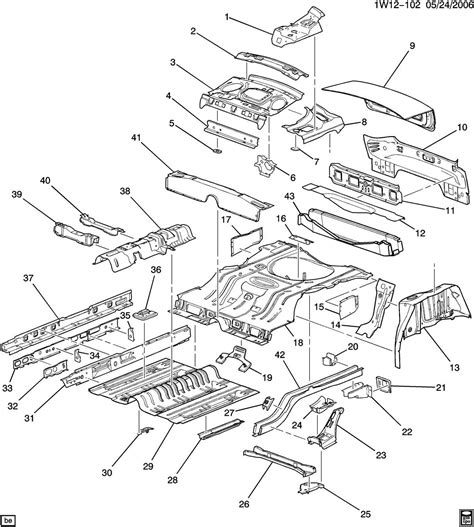 Visualizing The 2010 Chevy Impala Body Parts Configuration