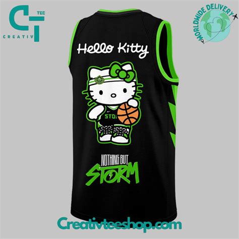 Seattle Storm X Hello Kitty Night 2025 Special Basketball Jersey
