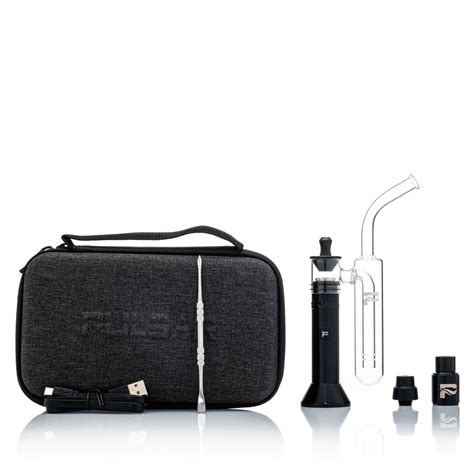 Pulsar Barb Fire H2o Kit Variable Voltage Wax Vape 1450 Mah Schwarz