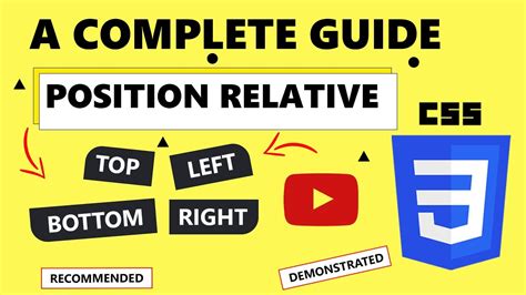 Css Position Relative Explained Css Positioning Tutorial For Beginners Youtube