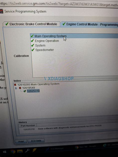 2008 solstice key ecm programming review with vxdiag vcx nano gm
