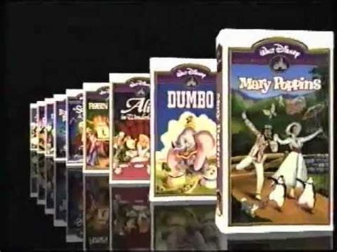 Walt Disney Masterpiece Collection Promo 1996 Youtube