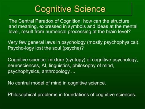Ppt Attractor Neural Networks And Concept Formation In Psychological Spaces Mind From Brain