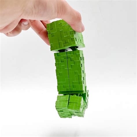 🦸 Minecraft Flexi Creeper Articulated Print In Place Creeper・ Stl File
