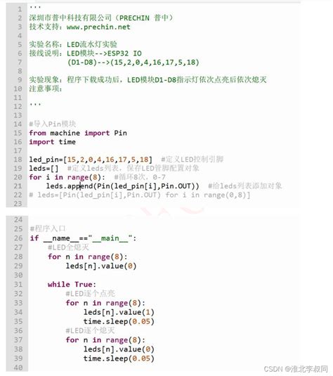 Esp32 第4章 Led实验esp32 4 Csdn博客