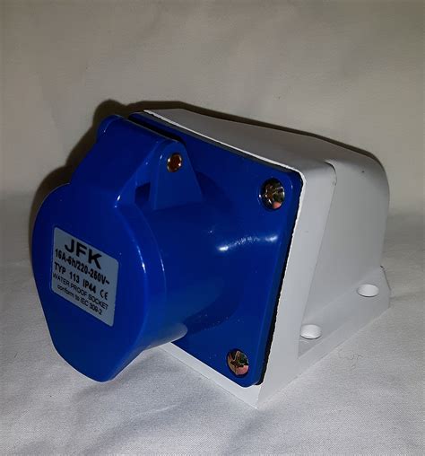 16 Amp 240 Volt Wall Socket Jfk Electrical