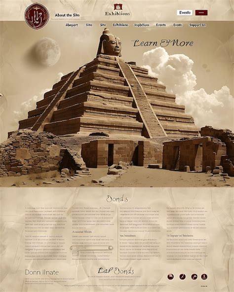 mohenjo daro pakistan with parallax scrolling framer motion website