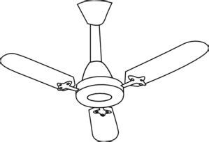 Ceiling Fan Outline Clip Art Line Art Vector Fan Drawing Ceiling