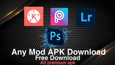 How To Any Mod Apk Download Full Premium Unlocked Version Youtube