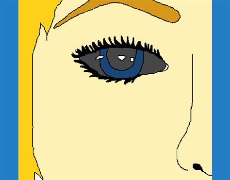 Dibujo De Media Cara Pintado Por Linda423 En El Día 30 03