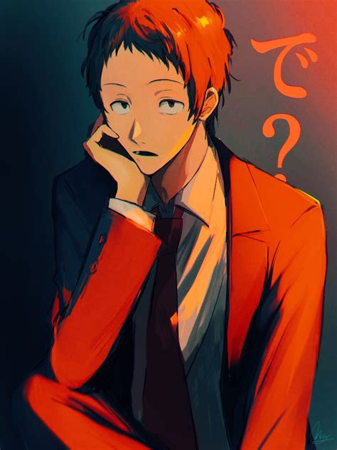Adachi Tooru Persona And 1 More Drawn By Momotamago Danbooru