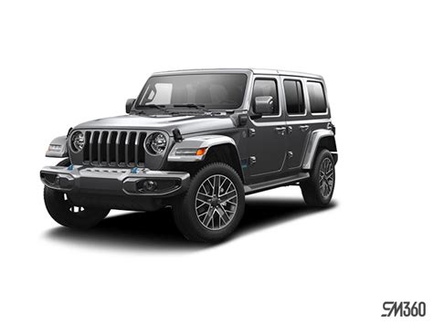 Le Jeep Wrangler 4xe Sahara High Altitude 2023 à Grand Sault Rendez